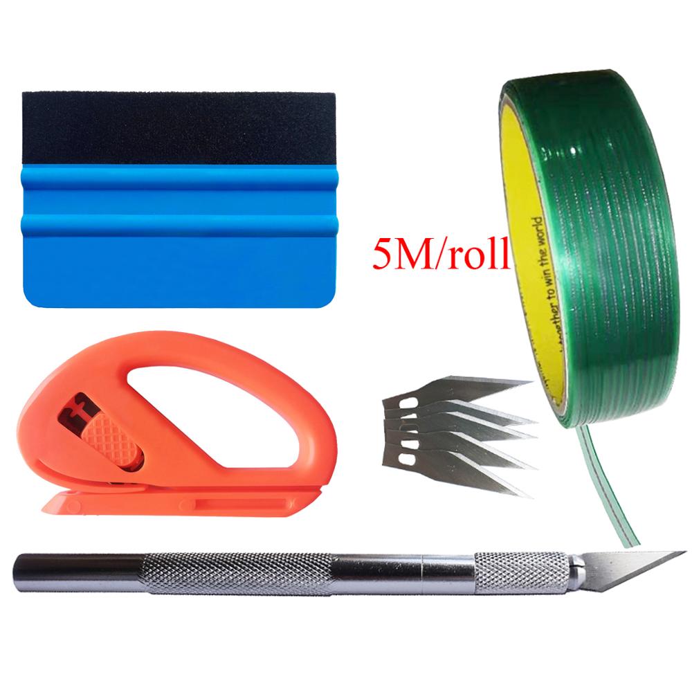 Bilinpackningsverktygssats vinylskrapa knivfri tej... – Grandado