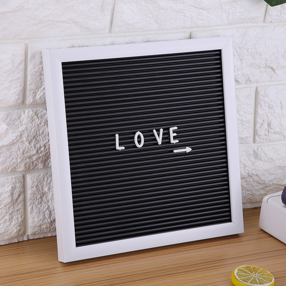 25cm*25cm Message Felt Letter Board Sign Changeabl... – Vicedeal