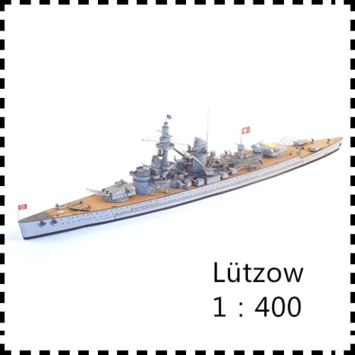 1:400 Germany Lutzow Battlecruiser & F 866 Depot S... – Vicedeal