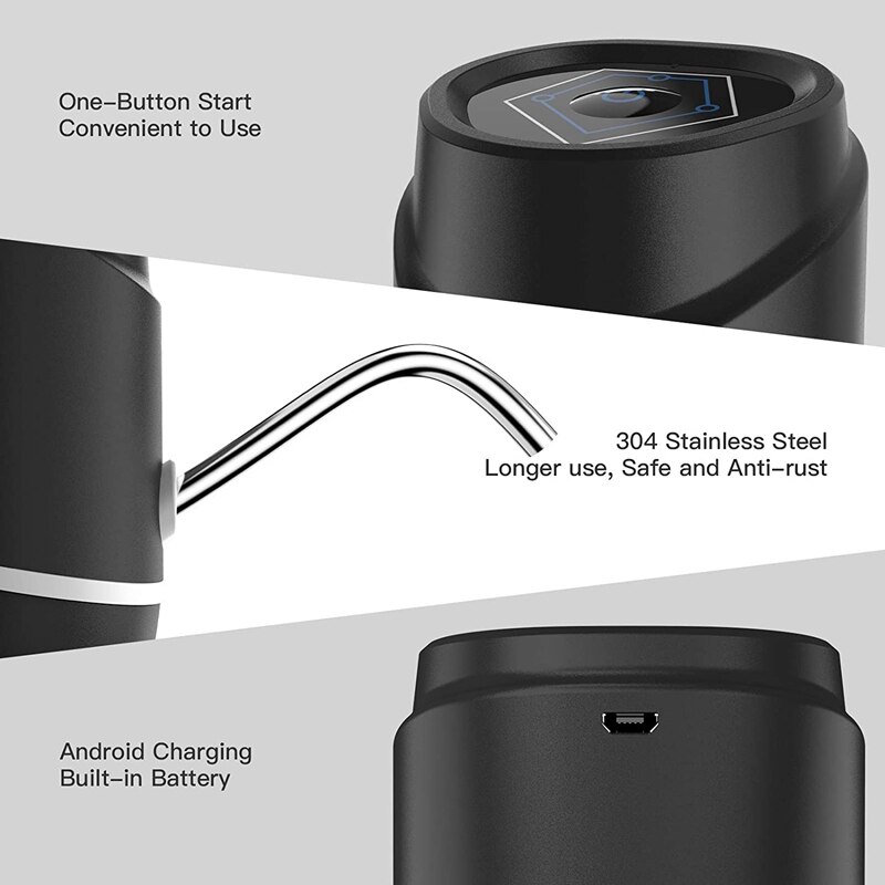 5 gallon waterpomp dispenser, elektrische waterfle... – Vicedeal