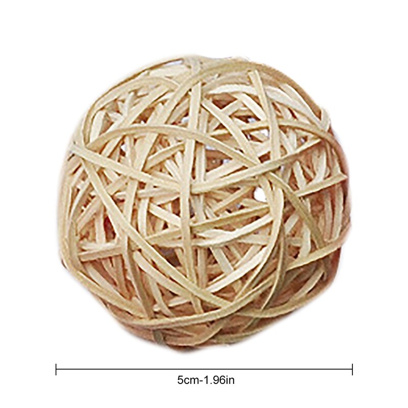 1PCS Random Color 1.18in Parrot Natural Vine Ball ... – Grandado