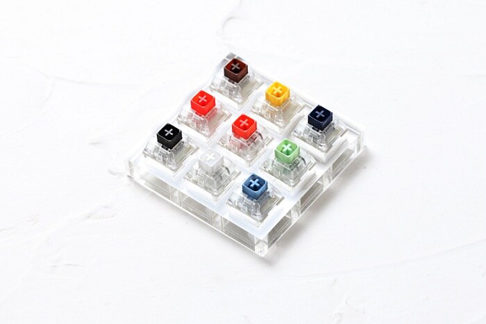 9 switch switches tester with acrylic base blank k... – Grandado