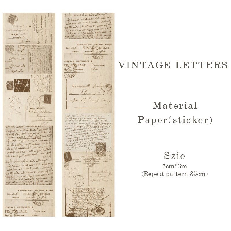 Extra Wide Newspaper Washi Tape DIY Retro Sticker ... – Grandado