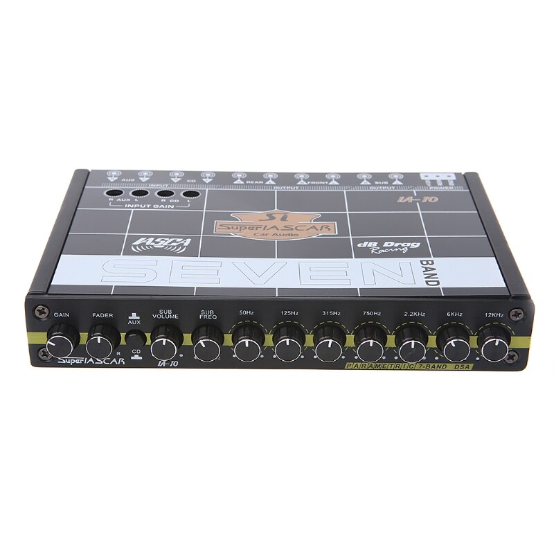 Auto 7 Band Equalizer Gemodificeerde Auto Eq Equal... – Grandado