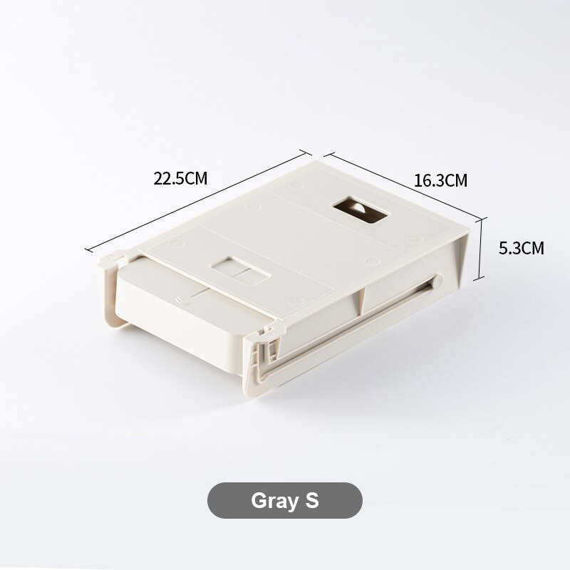 1PC Drawer Plastic Self-adhesive Under Desk Table ... – Grandado