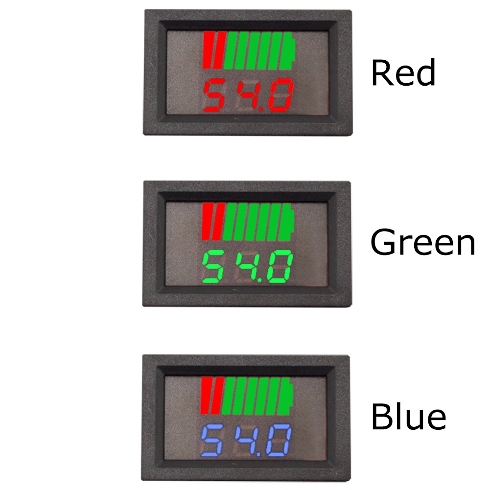 Lcd Digitale Dual Display Voltmeter Meter Batterij... – Vicedeal