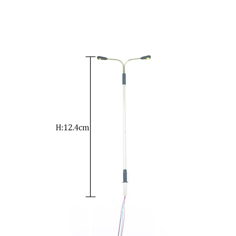 10PCS Scale Model Light Street Lamp Building Train... – Grandado