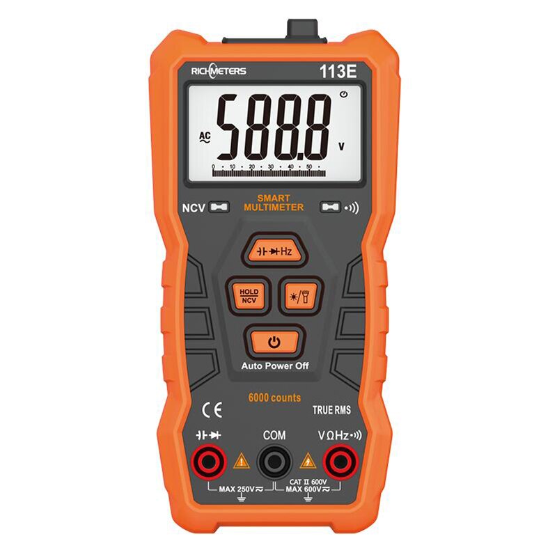 RM113E Digital Multimeter Automatic 6000 counts An... – Grandado