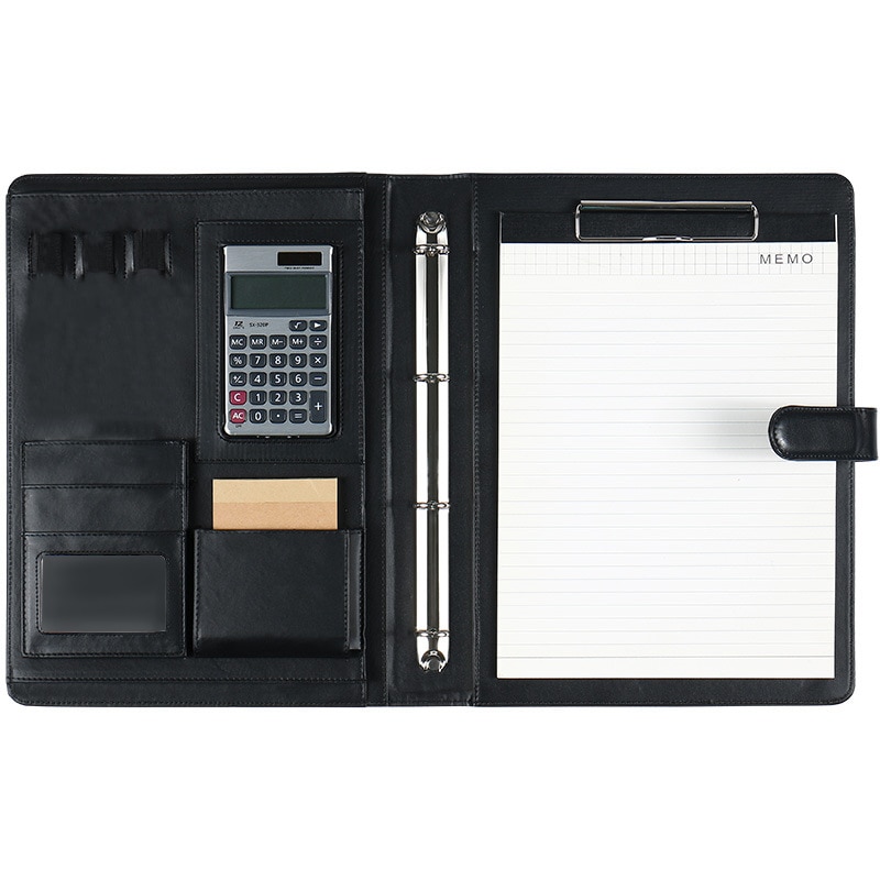 PU Leather A4 File Writing Pad Presentation Folder... – Vicedeal