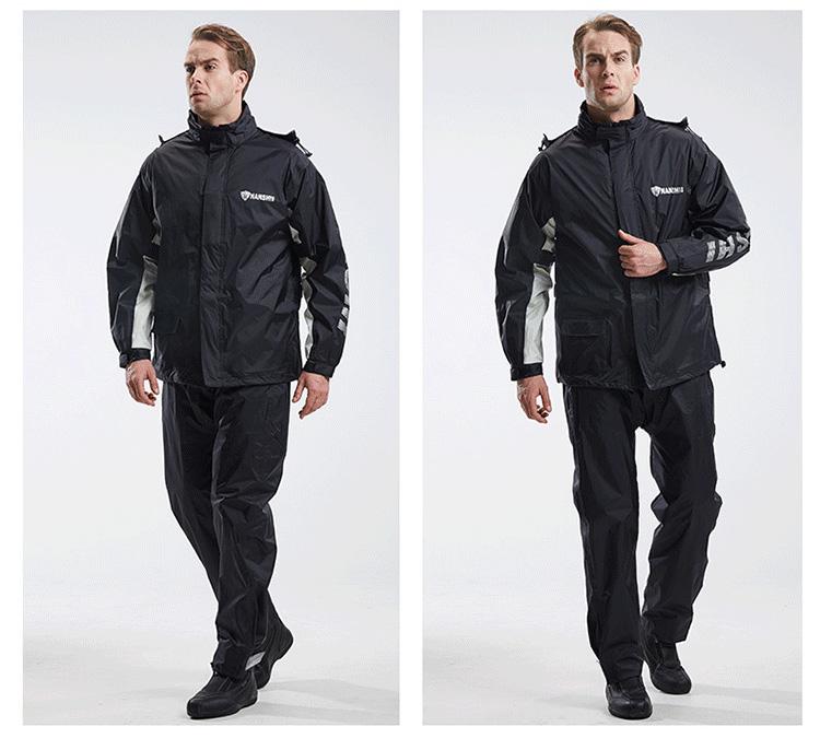 Raincoat Rainpants Suit Adult Split Raincoat Motor... – Vicedeal