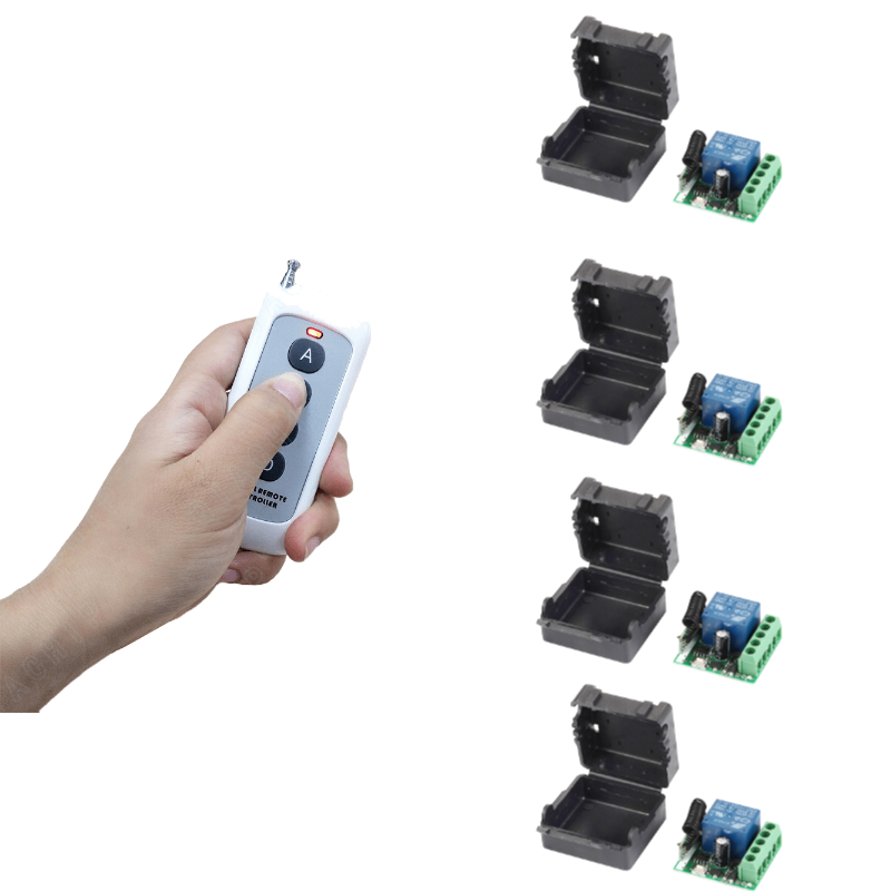 Tiktango 433 Mhz Universele Draadloze Dc 12V 1CH R... – Vicedeal