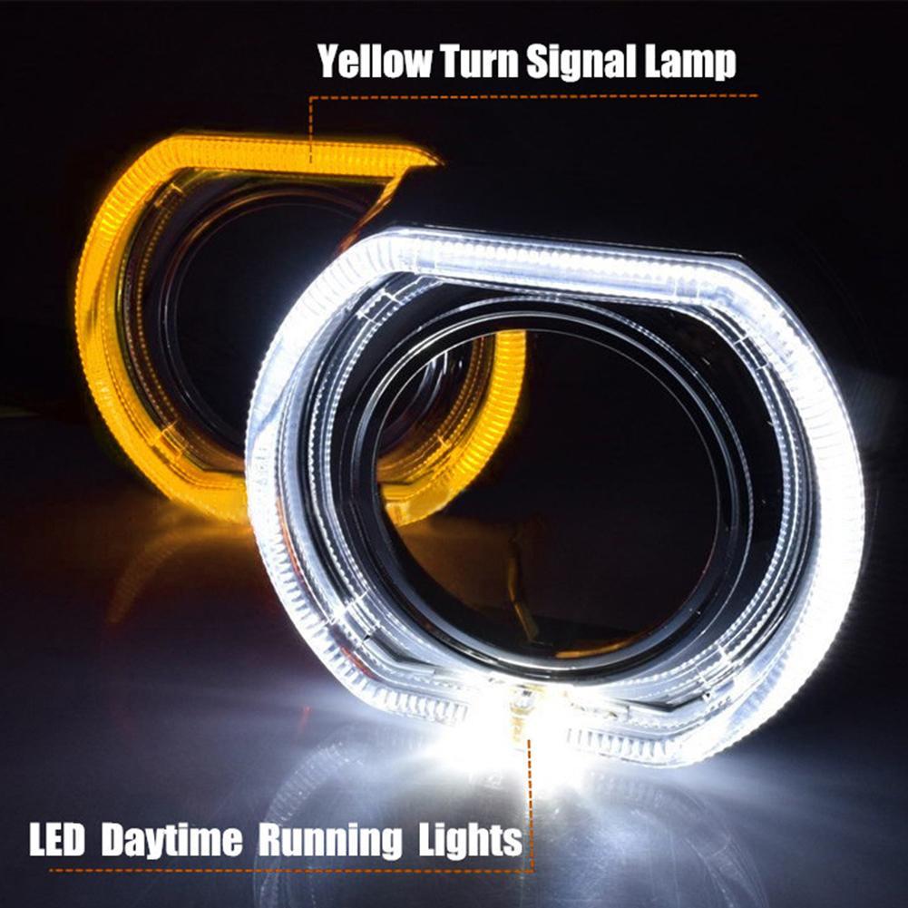 2Pcs 3inch Car Auto LED Headlight Turn Signal Ligh... – Vicedeal