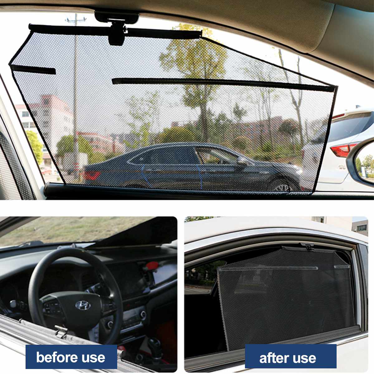 Privacy Bescherming Auto Zonnescherm Auto Gordijn ... – Grandado