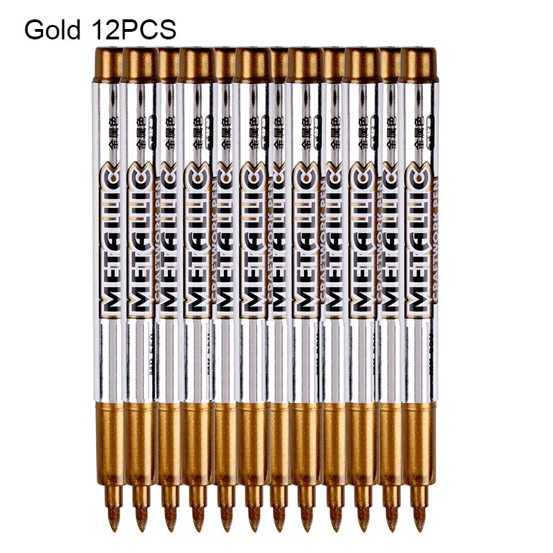 Gold and Silver Marker Pens Children Kids School H... – Grandado