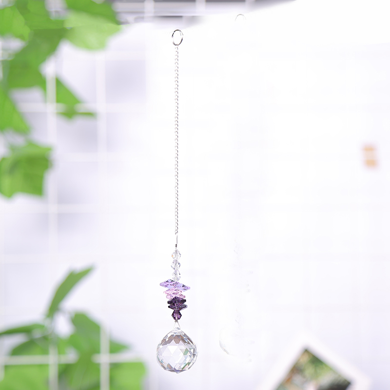 1PCS Hanging Crystal Ball Suncatcher Prisms Rainbo... – Grandado