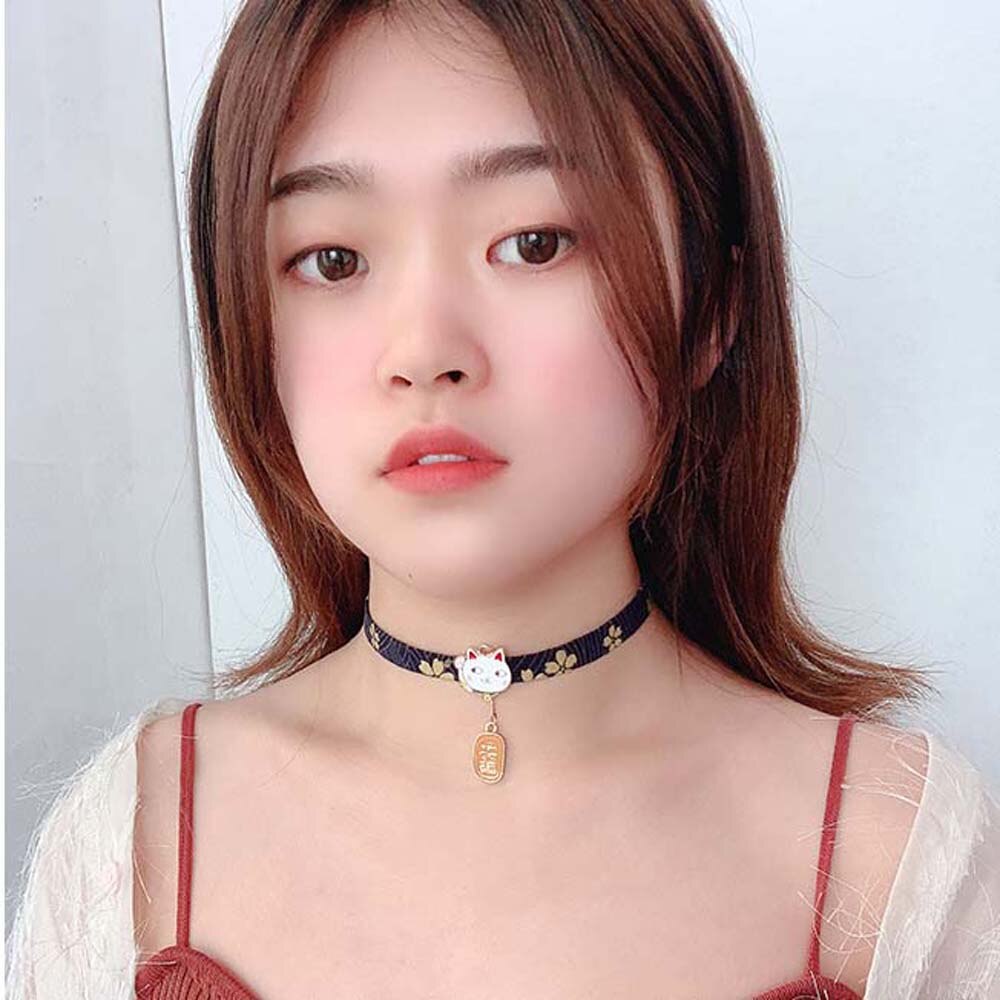 Japanse Stijl Lint Touw Pop Choker Harajuku Romant... – Grandado