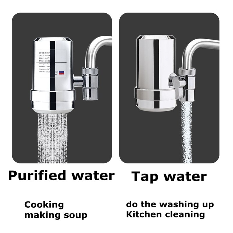 Faucet water purifier household metal water purifi... – Grandado