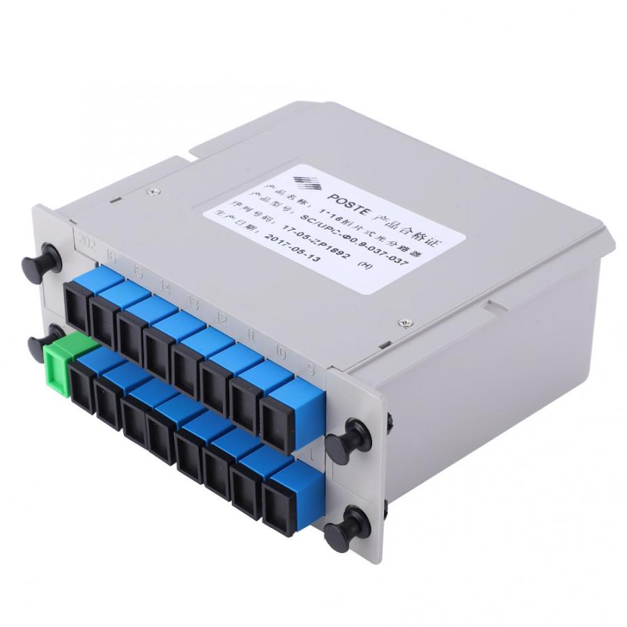 Sc / upc 1 x 16 fiberoptisk splitter 1 to 16 plc s... – Grandado