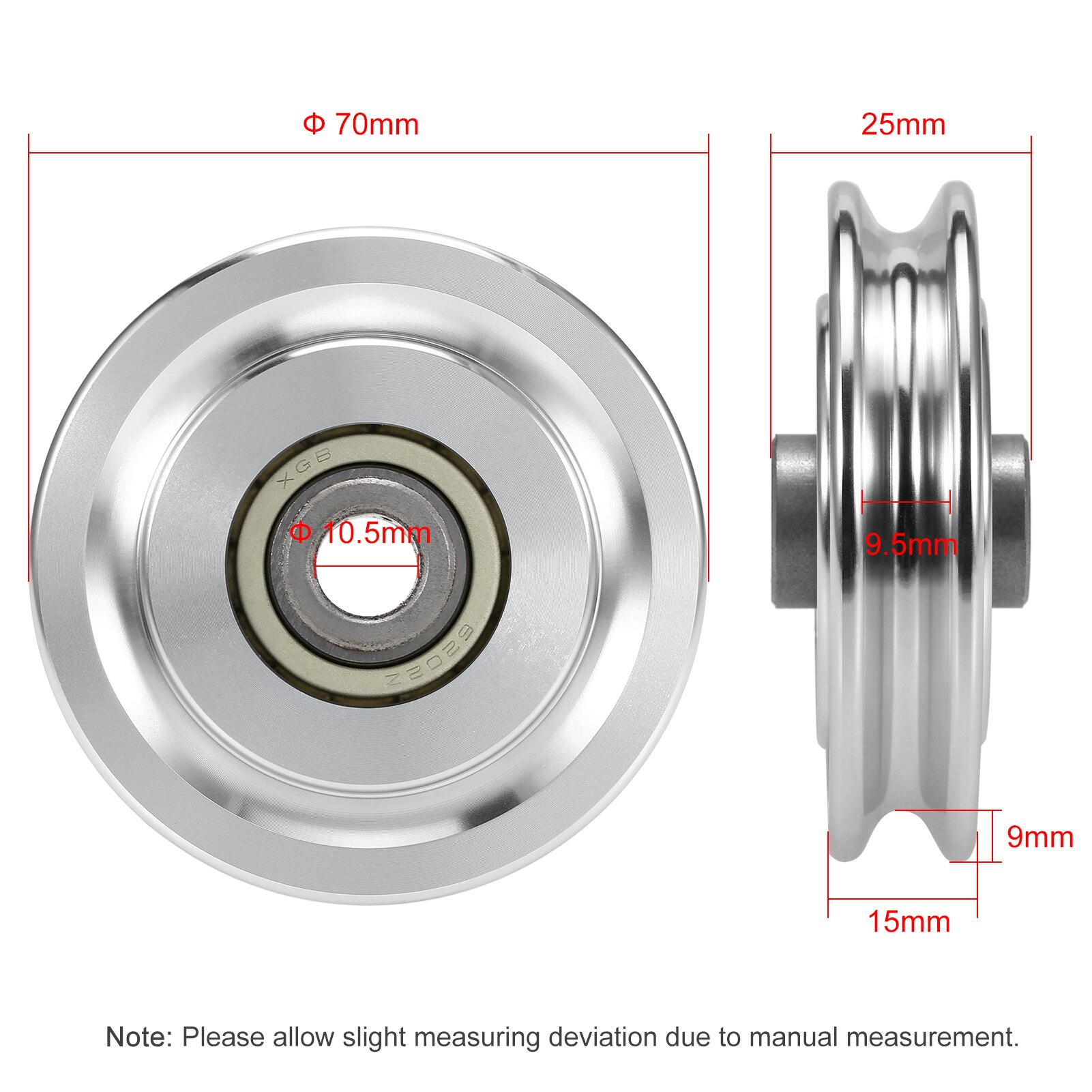 Universal Aluminium Alloy Bearing Pulley Wheel Gym... – Grandado
