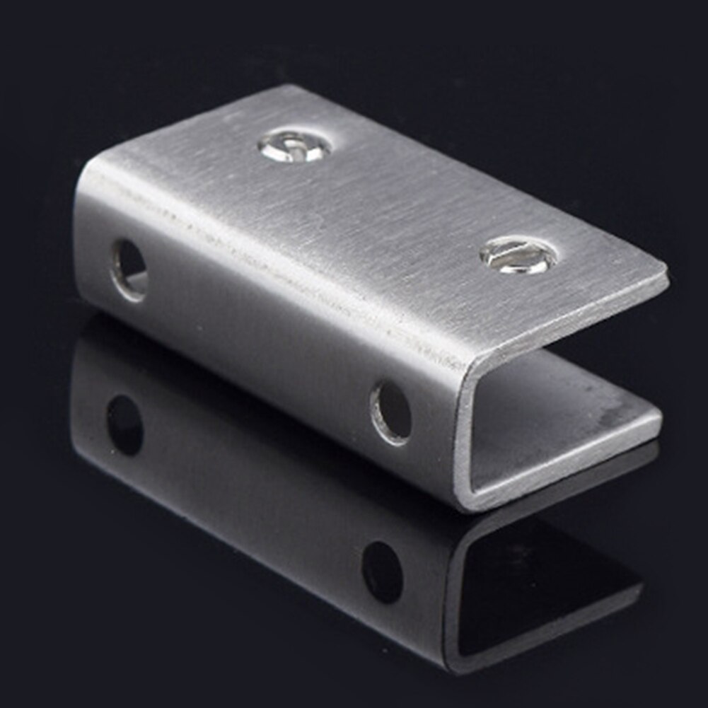 Stainless Steel Fixed Door Hinge Glass Clamps Home... – Grandado