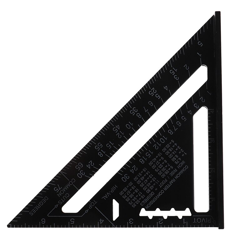 7'' Aluminum Alloy Triangle Angle Protractor Speed... – Vicedeal