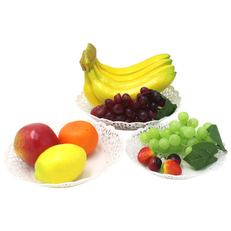 3 Layers Hollow Fruit Dish Plates Eco friendly PP ... – Grandado