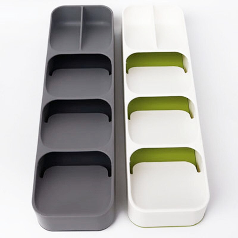 Kitchen drawer knife and fork storage box tray cut... – Vicedeal