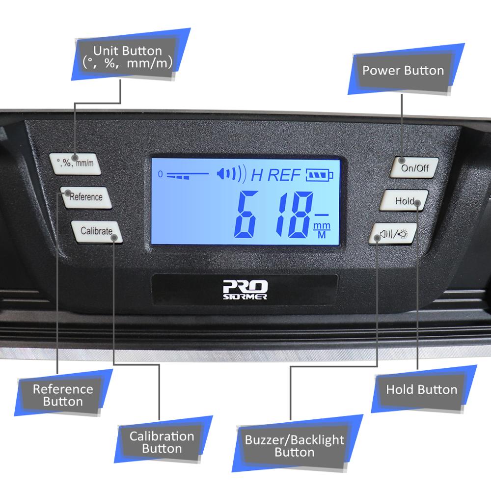 Electronic Digital Level 40cm/60cm Inclinometer Pr... – Vicedeal