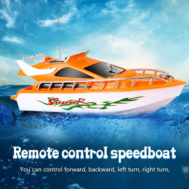 Mini RC Boats 5KM/H ABS Outdoor Electric Remote Co... – Grandado