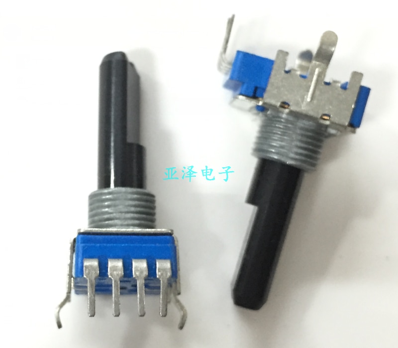 RK11K 4-pin single-position potentiometer switch B... – Grandado