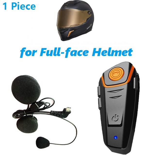 1 Set BT-S2 Motorfiets Bluetooth Helm Headset Inte... – Vicedeal