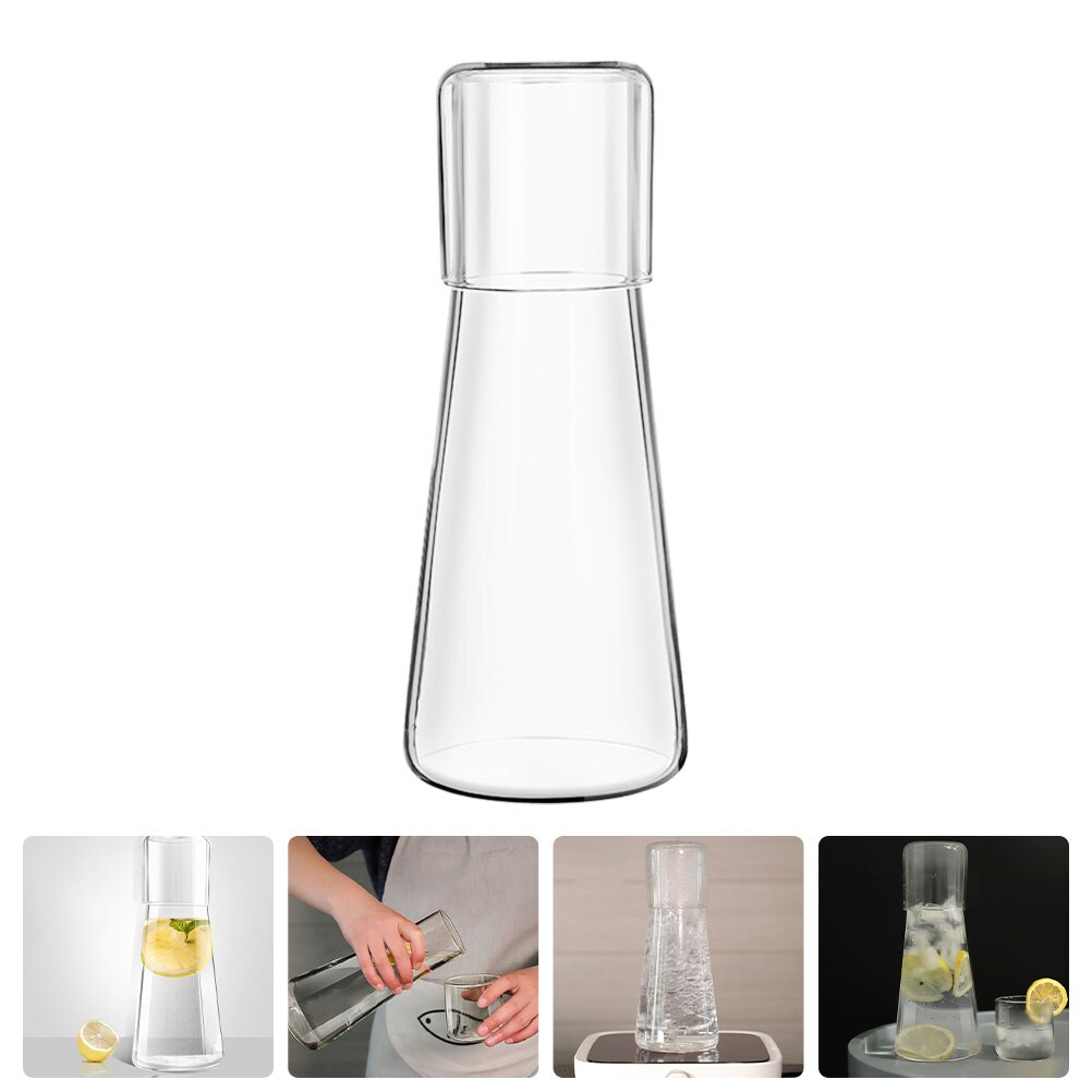 1 Set Jug Glass Water Bottle Cold Water Jug Thicke... – Grandado