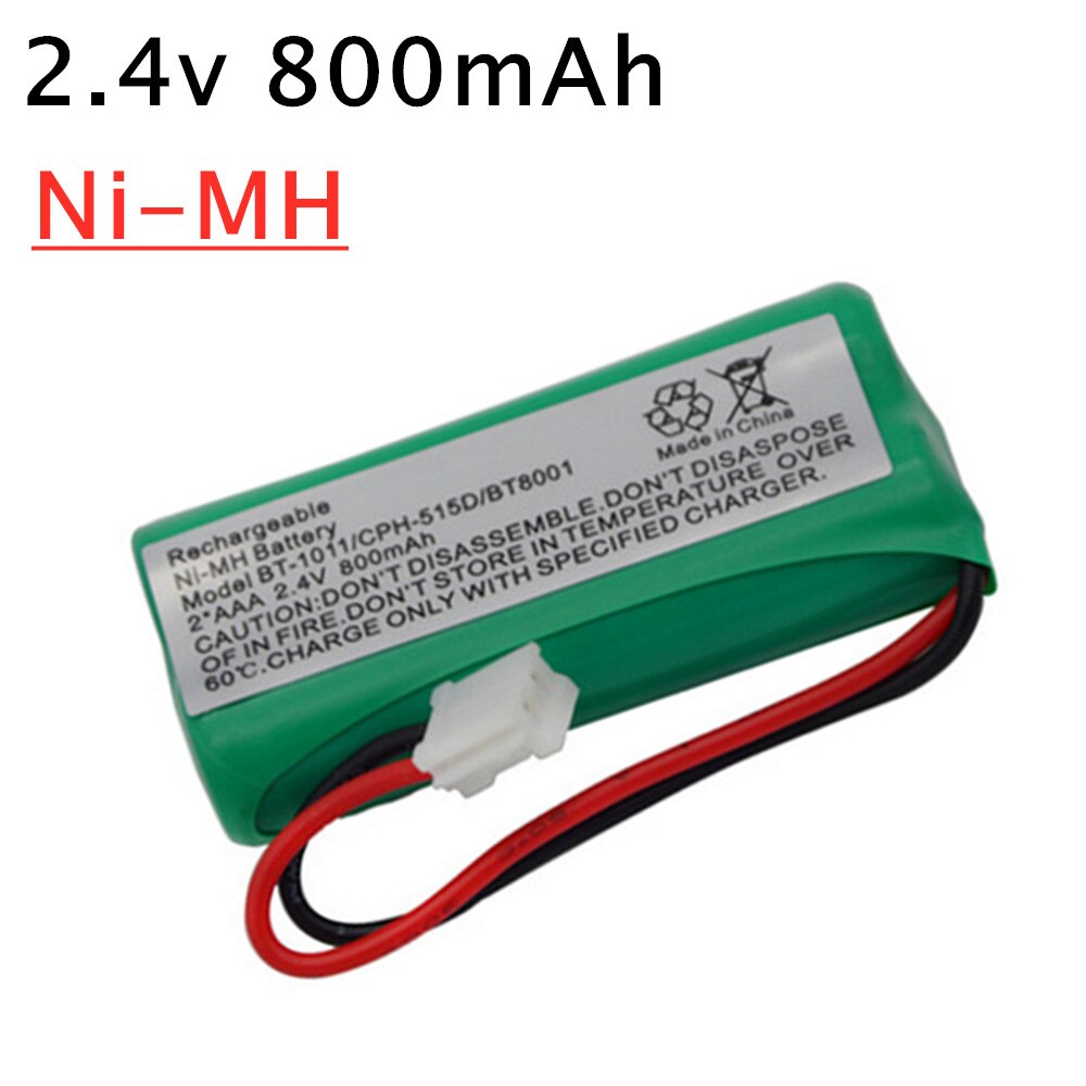 2.4V 800mAh Ni-MH Cordless Phone Battery for Unide... – Grandado