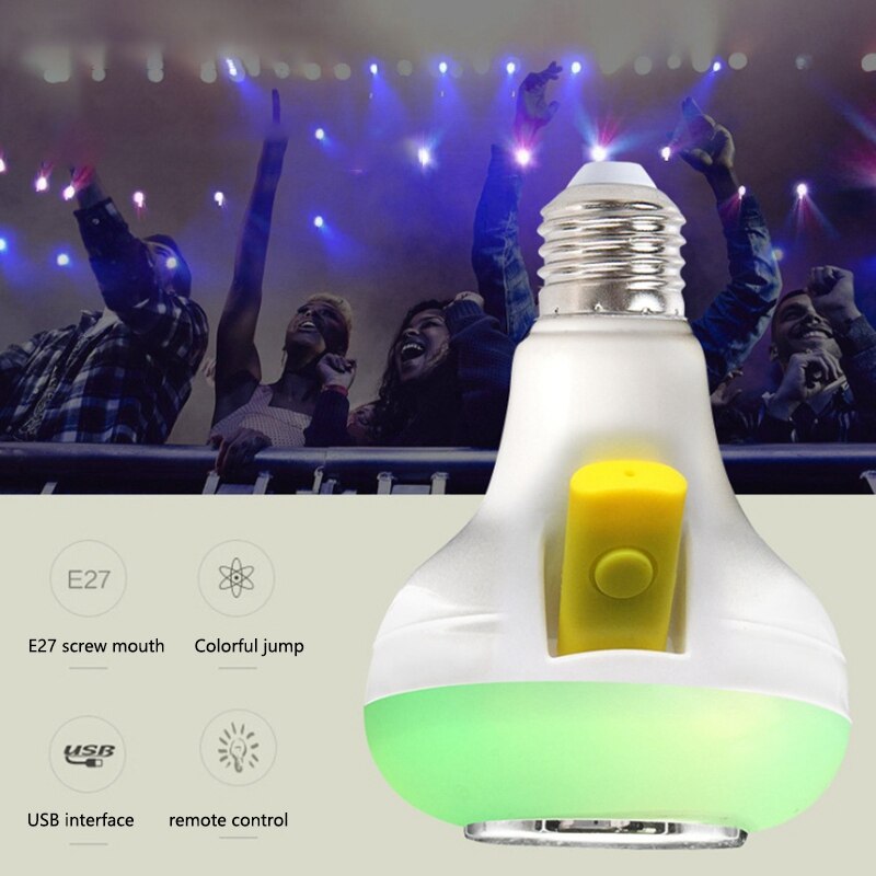 Bluetooth Bulb Speaker Led Music Colorful RGB Atmo... – Vicedeal