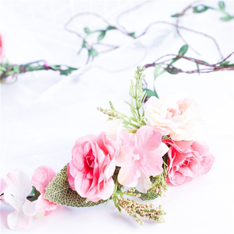 Korean Style Sweet MORI Series Bride Garland Headd... – Grandado