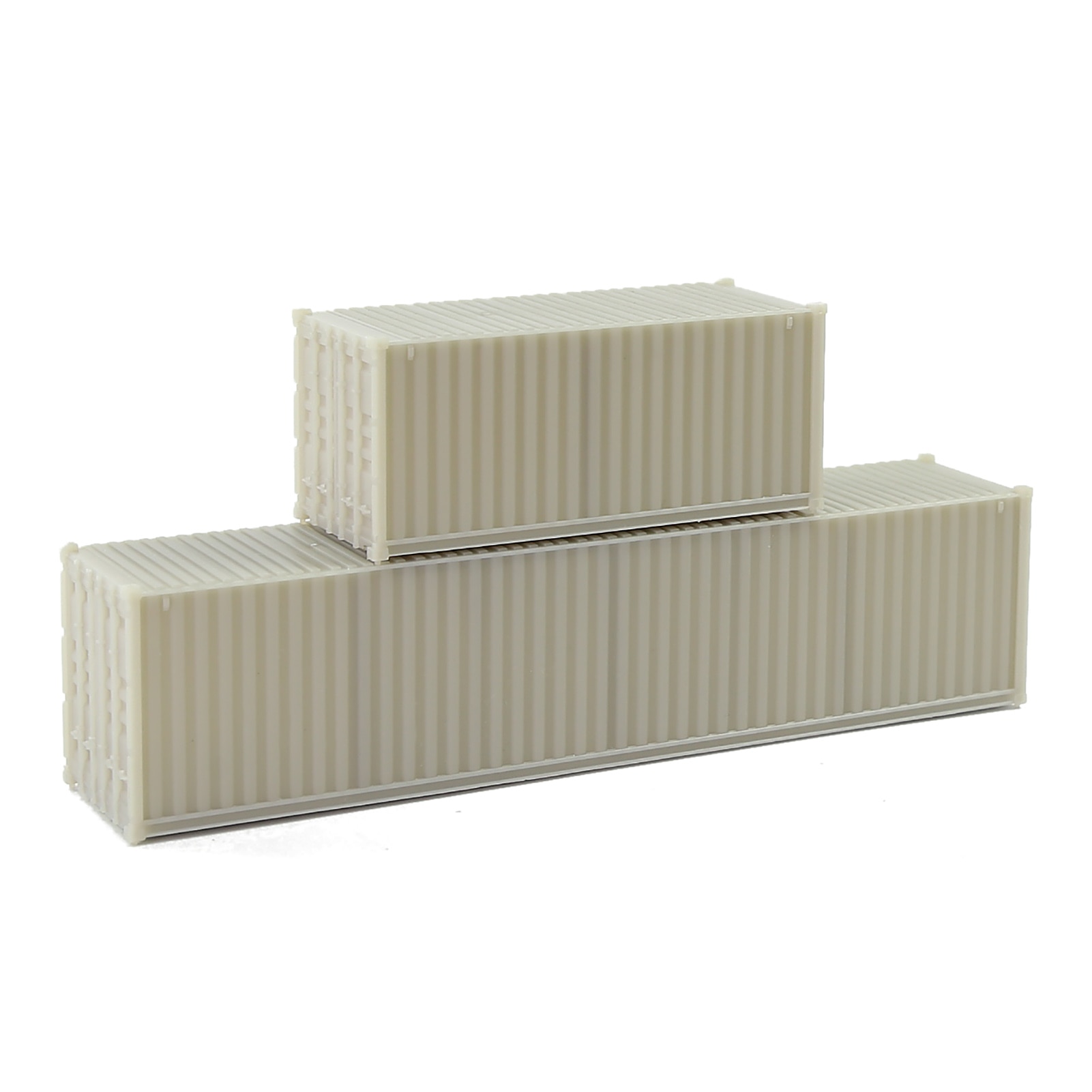 HO Scale 1:87 Blank 20ft 40ft Containers Uncolored... – Vicedeal