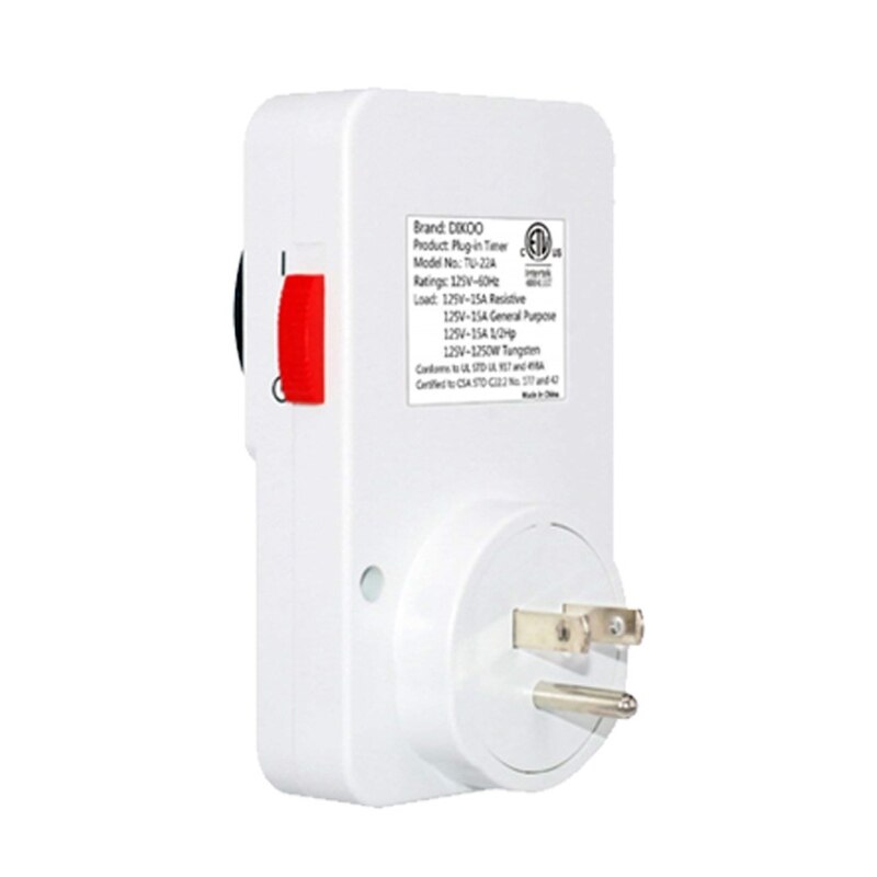 24 Hour Cyclic Timer Switch Kitchen Timer Outlet L... – Grandado