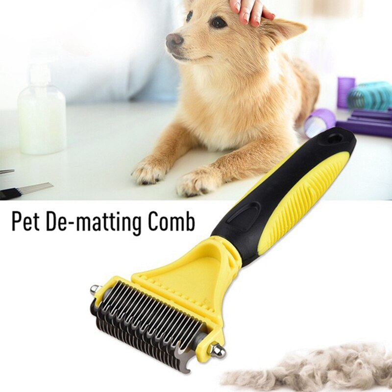 Double Sided Pet Dematting Comb | Stainless Steel ... – Grandado