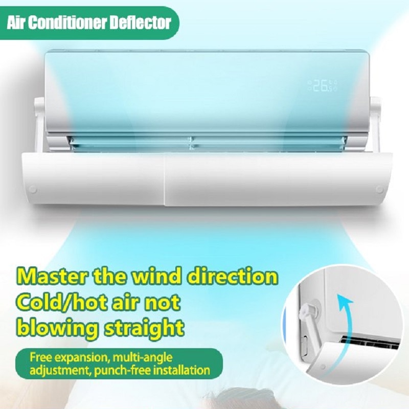 Wind Deflector Air Conditioning Universal Wind Def... – Grandado