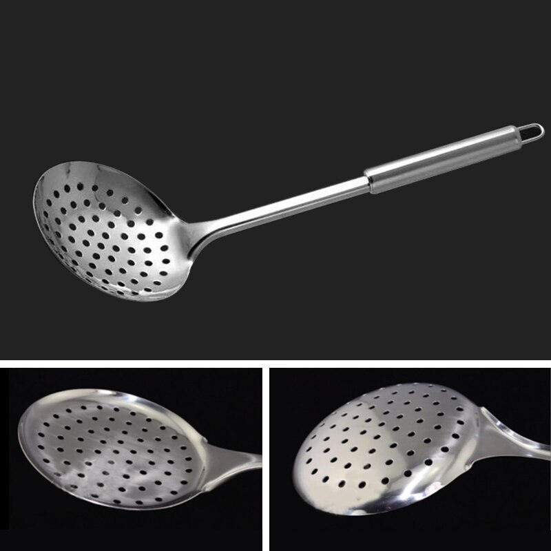 1 pc Stainless steel strainer Large Spoon Colander... – Grandado