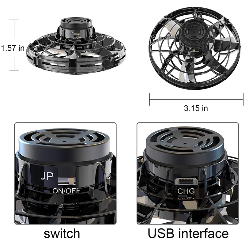 Flynova Most Tricked-Out Hand Spinner flying Spine... – Vicedeal