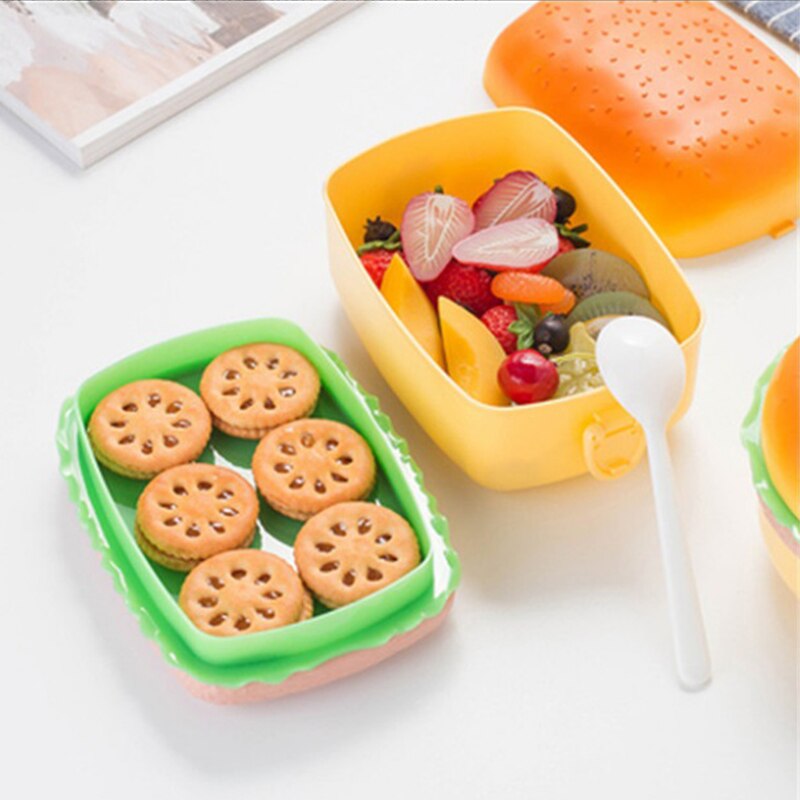 Cute Pupils Round Rectangular Bowl Tableware Hambu... – Grandado