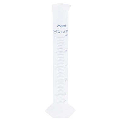 Transparent Plastic Graduated Cylinder 250ml 2.5 m... – Vicedeal