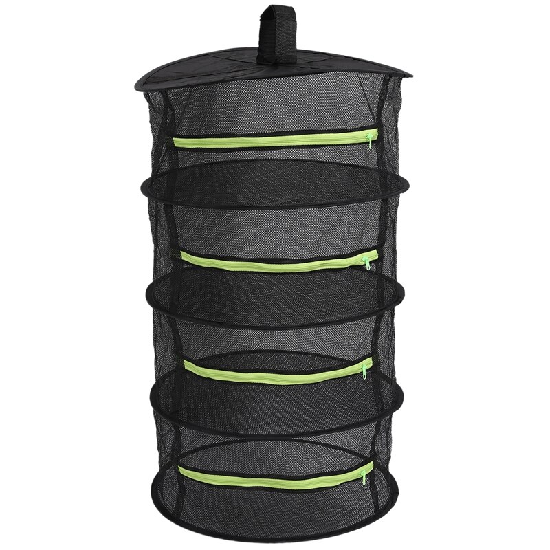 Drying Net Multi-Layer Hanging Basket with Zipper ... – Grandado