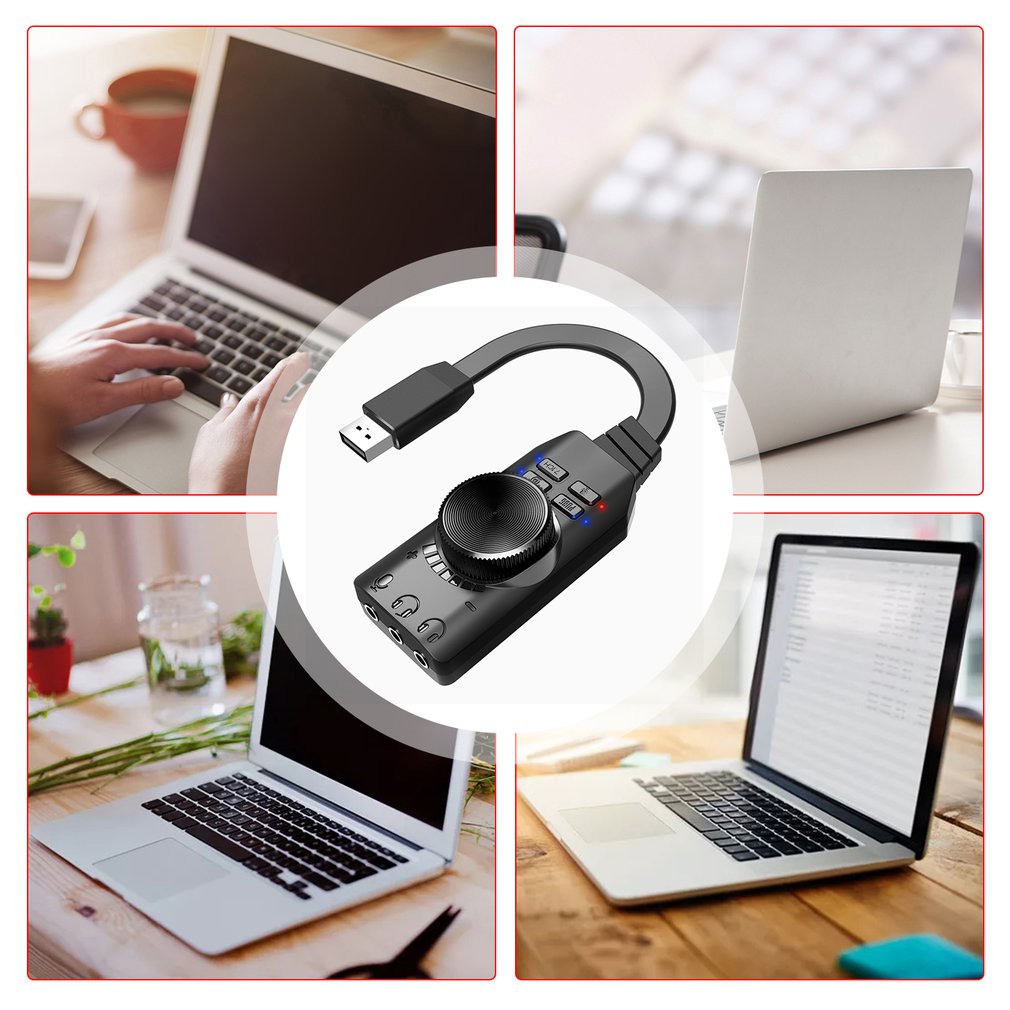 Light 7.1 Channel Computer External Chicken Eating... – Vicedeal