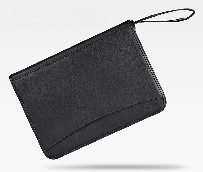 Lederen map A4 Padfolio multifunctionele schrijven... – Vicedeal