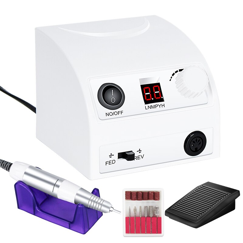 Nail Drill Pedicure Tool Set 3500RPM Pro Manicure ... – Grandado