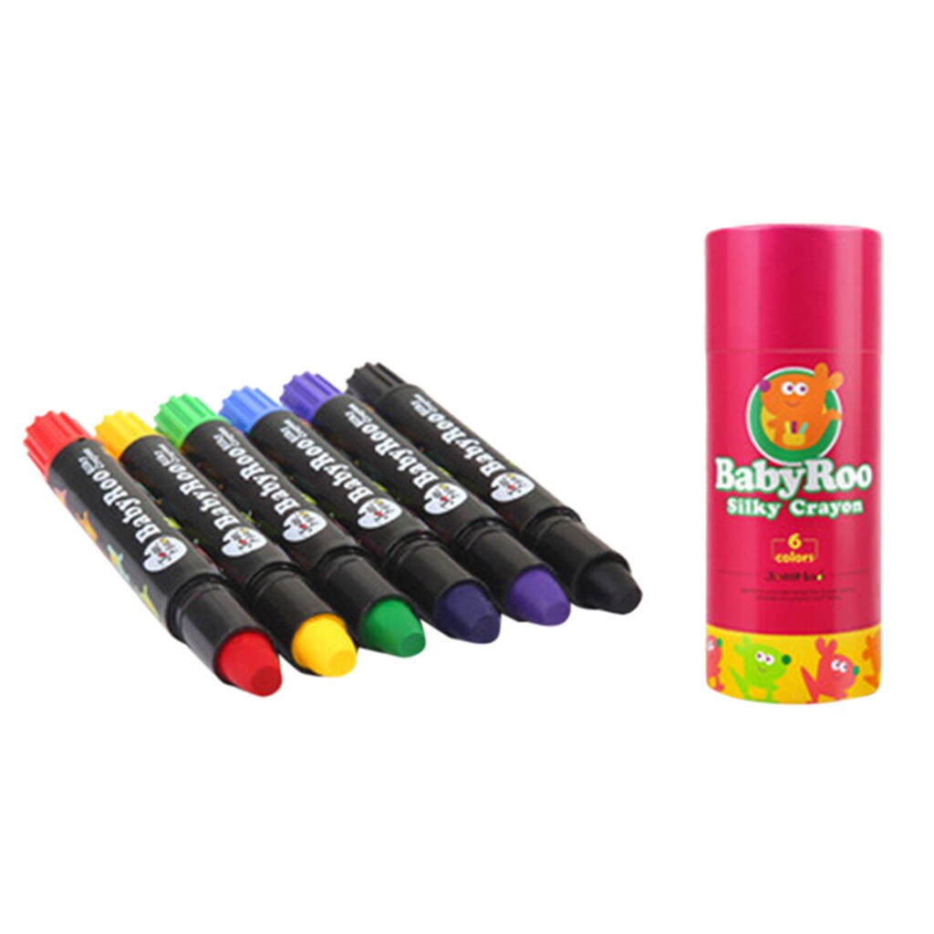 Washable crayon set 6 pcs colors student crayon fo... – Vicedeal