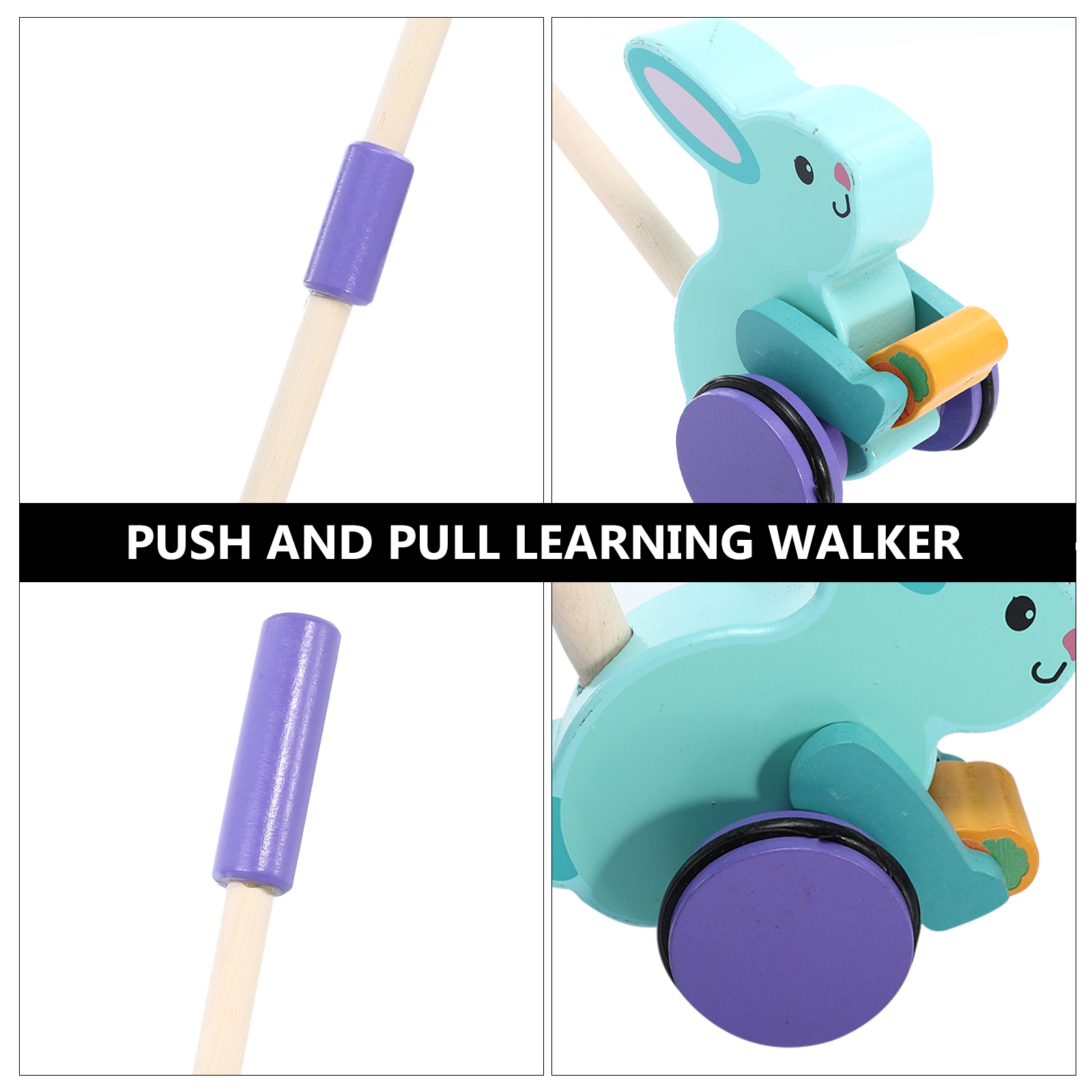 Baby Learning Walk Sit to Stand Leaning Walker Tod... – Grandado