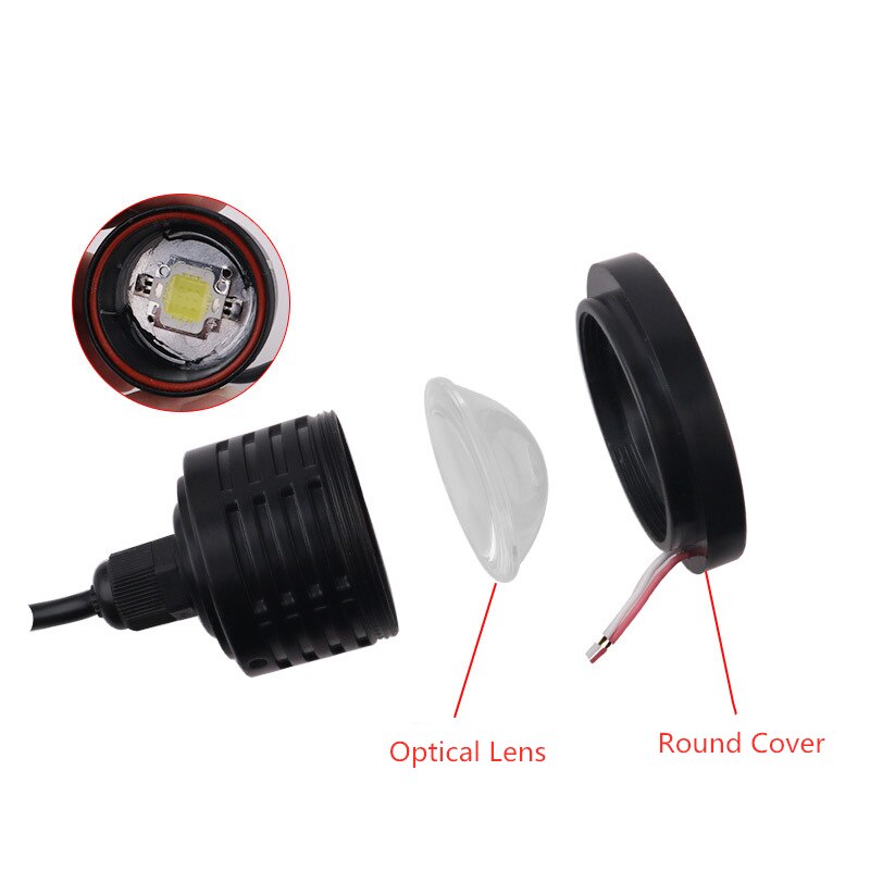 2PCS 2.5 3.0 3.5 Inch Car Fog Lights 30W 7000K LED... – Vicedeal